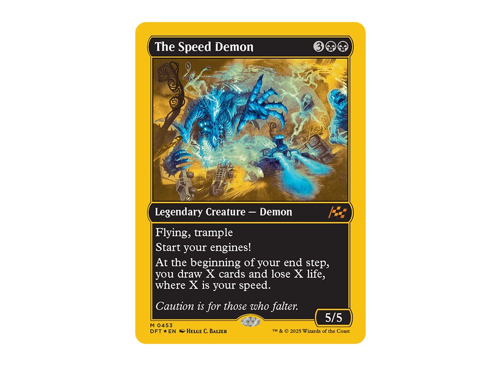 The Speed Demon M :Foil [DFT 0453] [EN](Aetherdrift) | SNKRDUNK