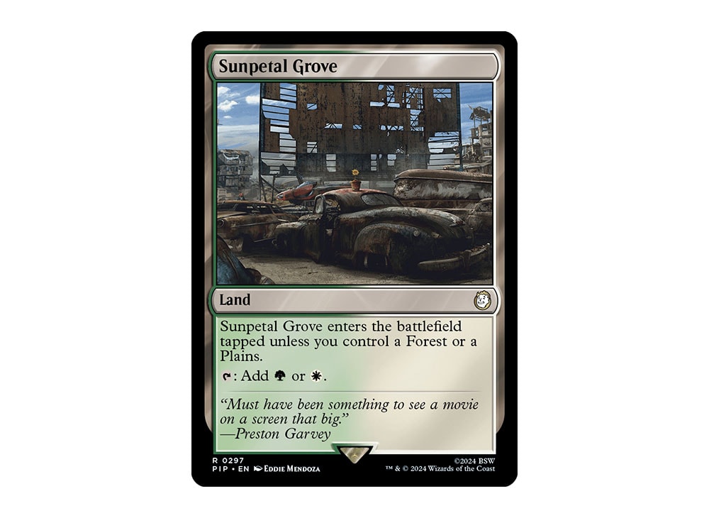 Sunpetal Grove R :Foil [PIP 0297] [EN](Fallout) | SNKRDUNK