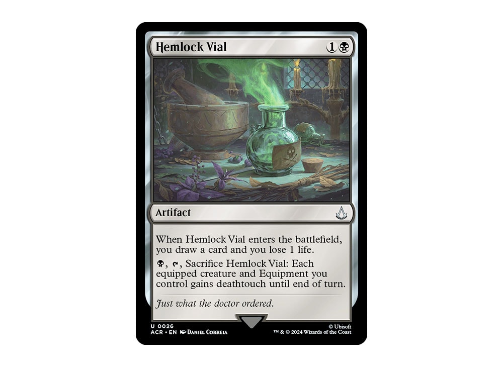 Hemlock Vial U :Foil [ACR 0026] [EN](ASSASSIN'S CREED) | SNKRDUNK