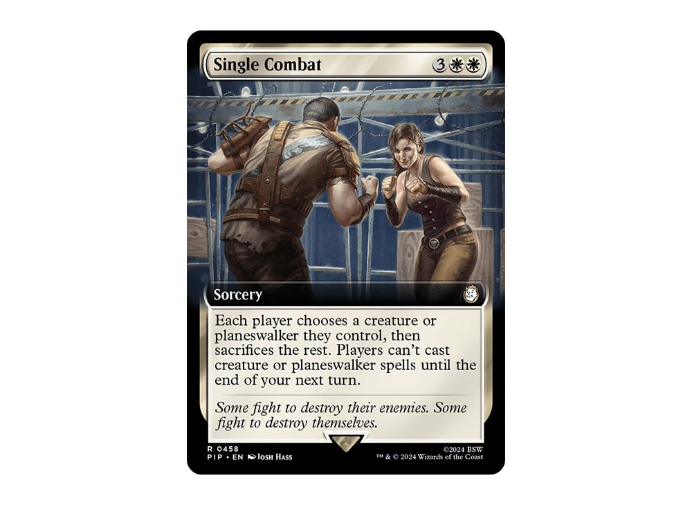 Single Combat R :Foil [PIP 0458] [EN](Fallout) | SNKRDUNK