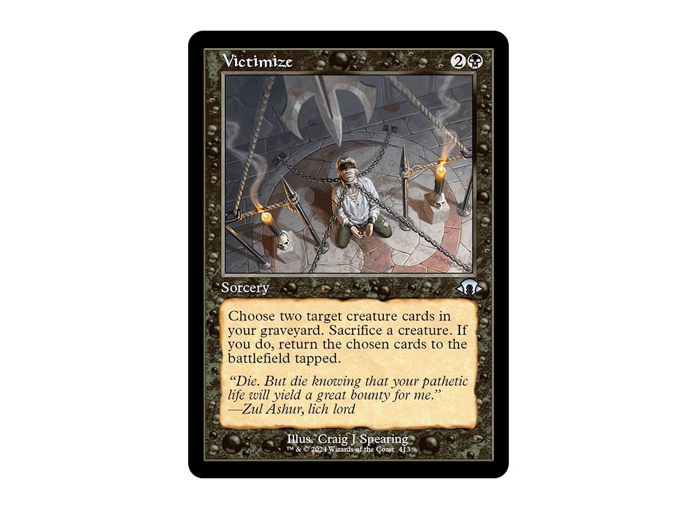 Victimize U :Foil :Retro Frame [MH3 413] [EN](Modern Horizons 3) | SNKRDUNK