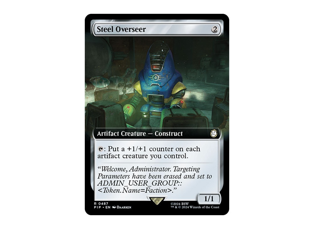 Steel Overseer R :Foil [PIP 0487] [EN](Fallout) | SNKRDUNK