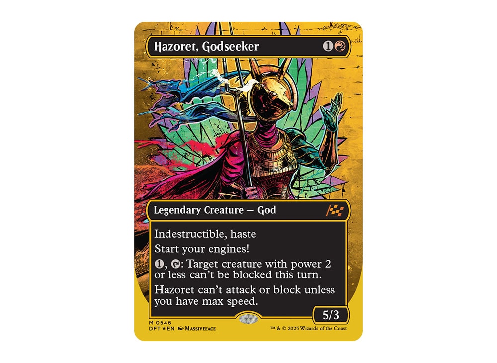 Hazoret Godseeker M :Foil [DFT 0546] [EN](Aetherdrift) | SNKRDUNK