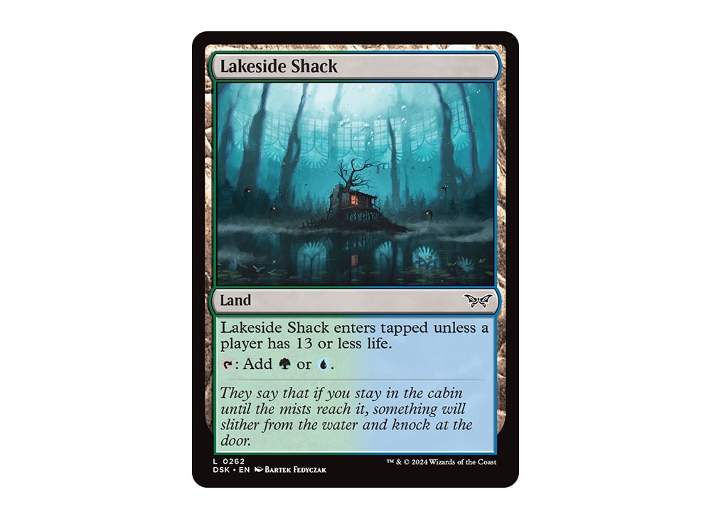 Lakeside Shack L :Foil [DSK 0262] [EN](Duskmourn : House of Horror ...