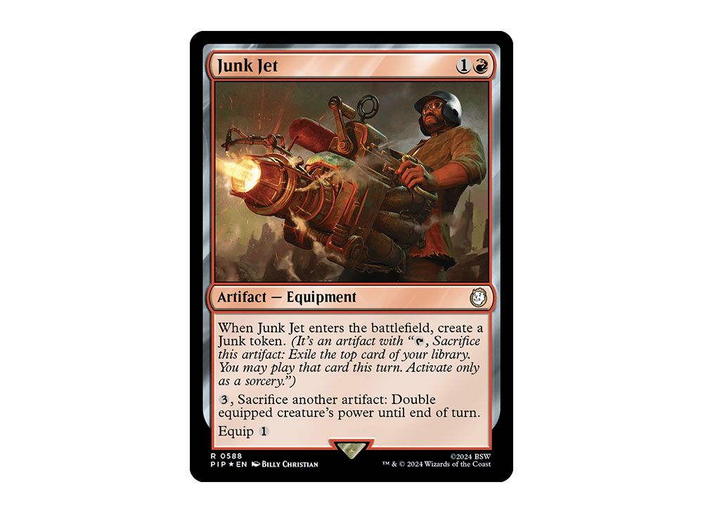 Junk Jet R :Foil [PIP 0588] [EN](Fallout) | SNKRDUNK