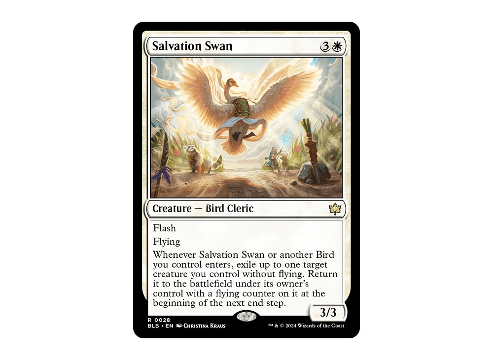 Salvation Swan R :Foil [BLB 0028] [EN](Bloomburrow) | SNKRDUNK