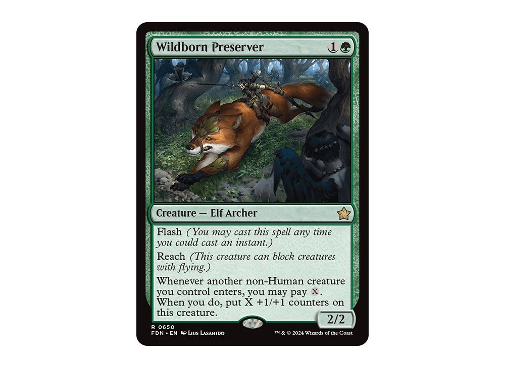 Wildborn Preserver R [FDN 0650] [EN](Foundations) | SNKRDUNK