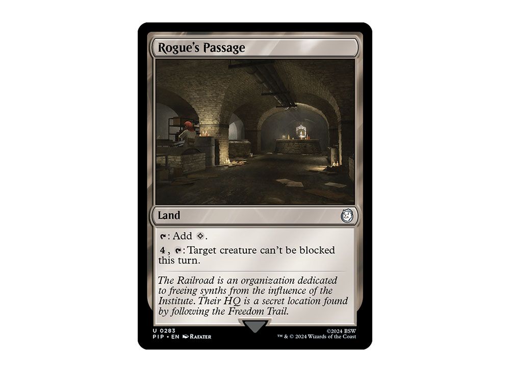 Rogue's Passage U :Foil [PIP 0283] [EN](Fallout) | SNKRDUNK