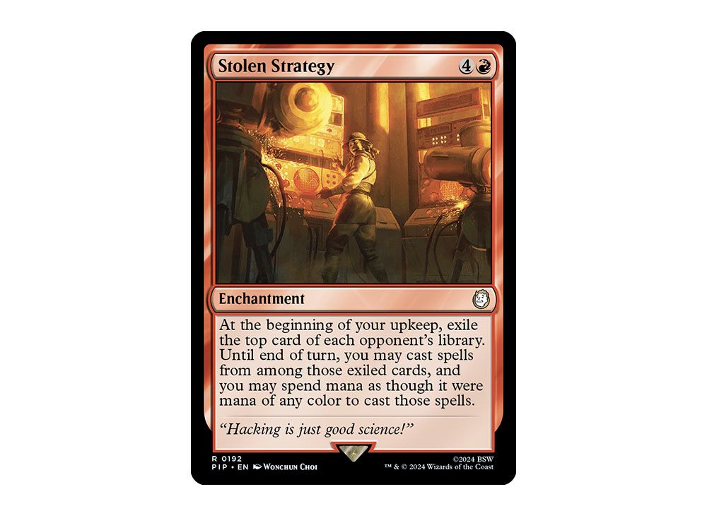 Stolen Strategy R :Foil [PIP 0192] [EN](Fallout) | SNKRDUNK