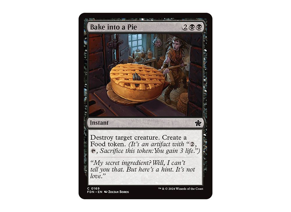 Bake into a Pie C :Foil [FDN 0169] [EN](Foundations) | SNKRDUNK