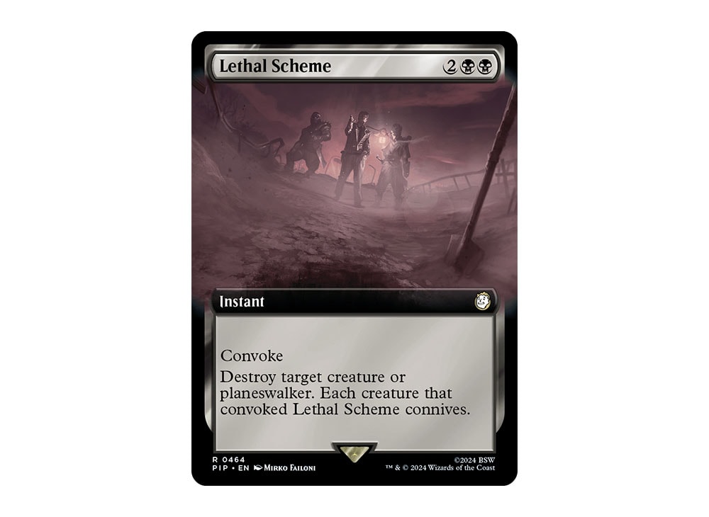 Lethal Scheme R :Foil [PIP 0464] [EN](Fallout) | SNKRDUNK
