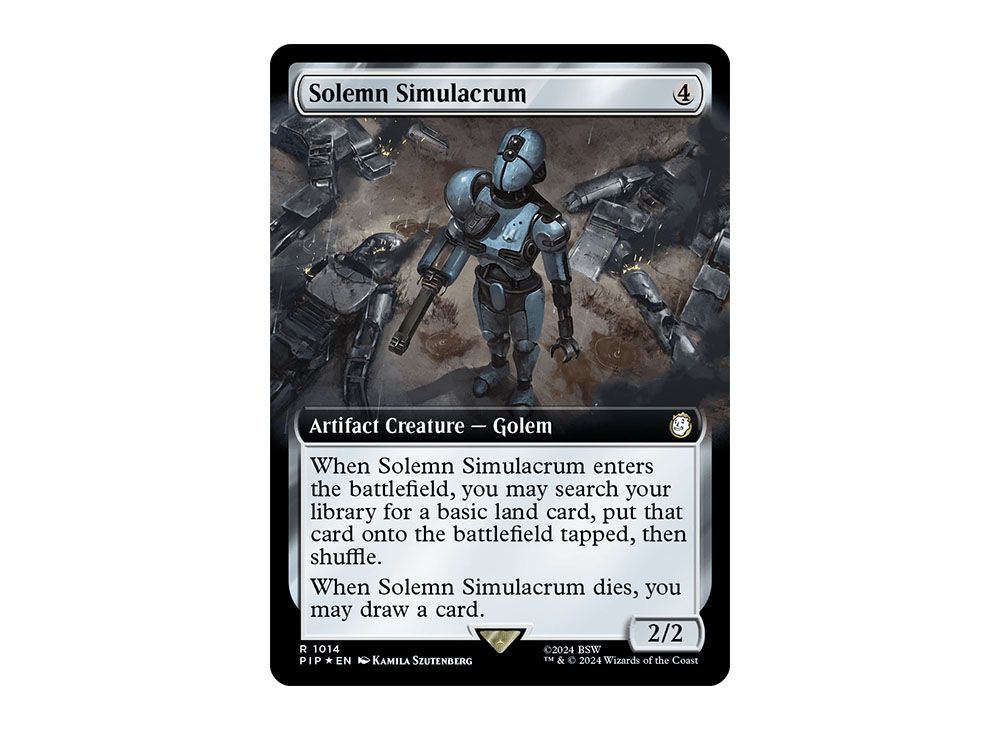 Solemn Simulacrum R :Foil [PIP 1014] [EN](Fallout) | SNKRDUNK