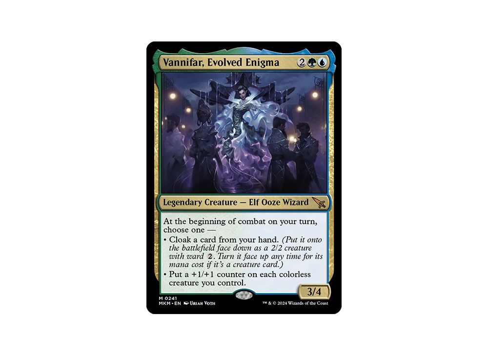Vannifar Evolved Enigma M :Foil [MKM 0241] [EN](Murders at Karlov Manor ...