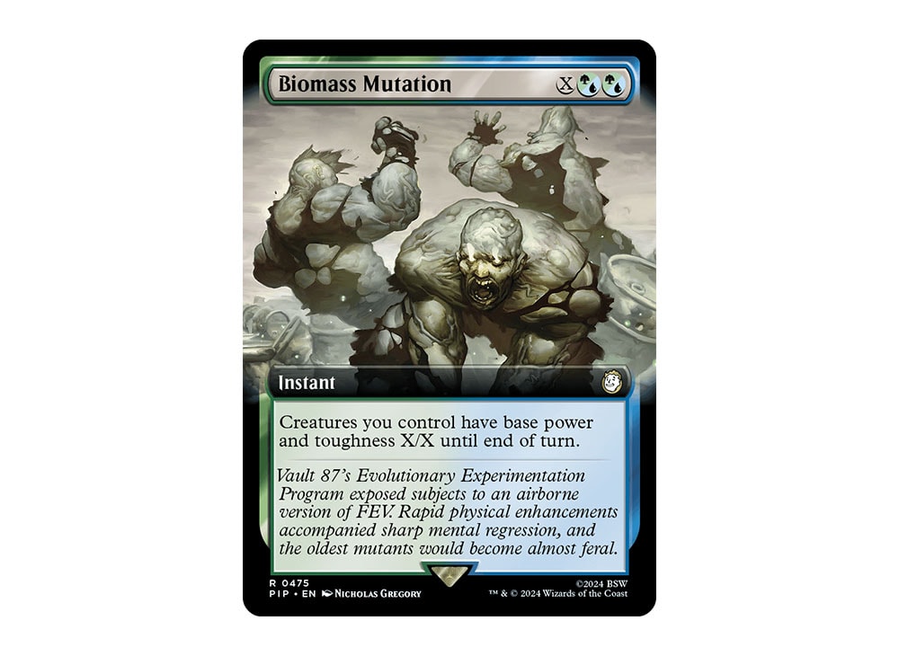 Biomass Mutation R :Foil [PIP 0475] [EN](Fallout) | SNKRDUNK
