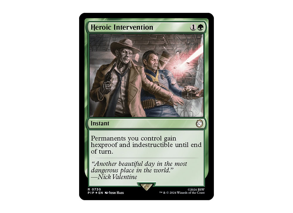 Heroic Intervention R :Foil [PIP 0730] [EN](Fallout) | SNKRDUNK