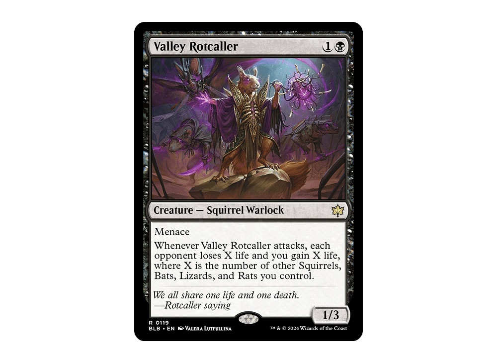 Valley Rotcaller R :Foil [BLB 0119] [EN](Bloomburrow) | SNKRDUNK