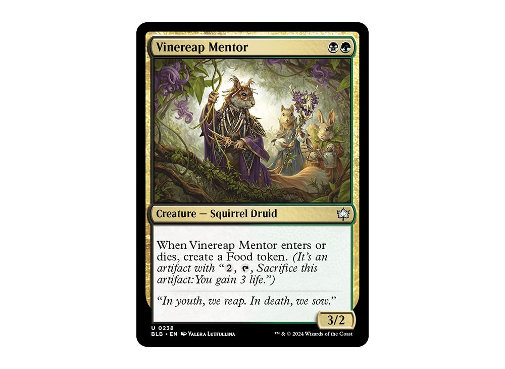 Vinereap Mentor U :Foil [BLB 0238] [EN](Bloomburrow) | SNKRDUNK