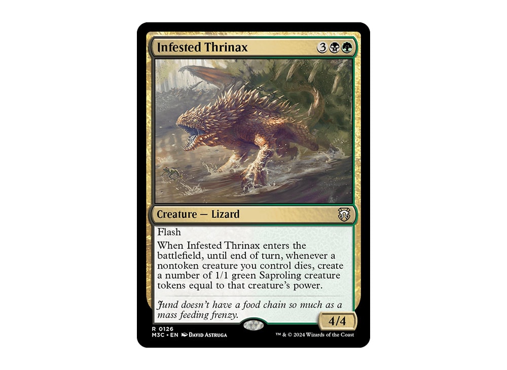 Infested Thrinax R [M3C 0126] [EN](Modern Horizons 3) | SNKRDUNK