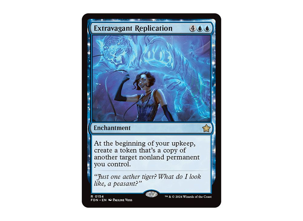 Extravagant Replication R :Foil [FDN 0154] [EN](Foundations) | SNKRDUNK