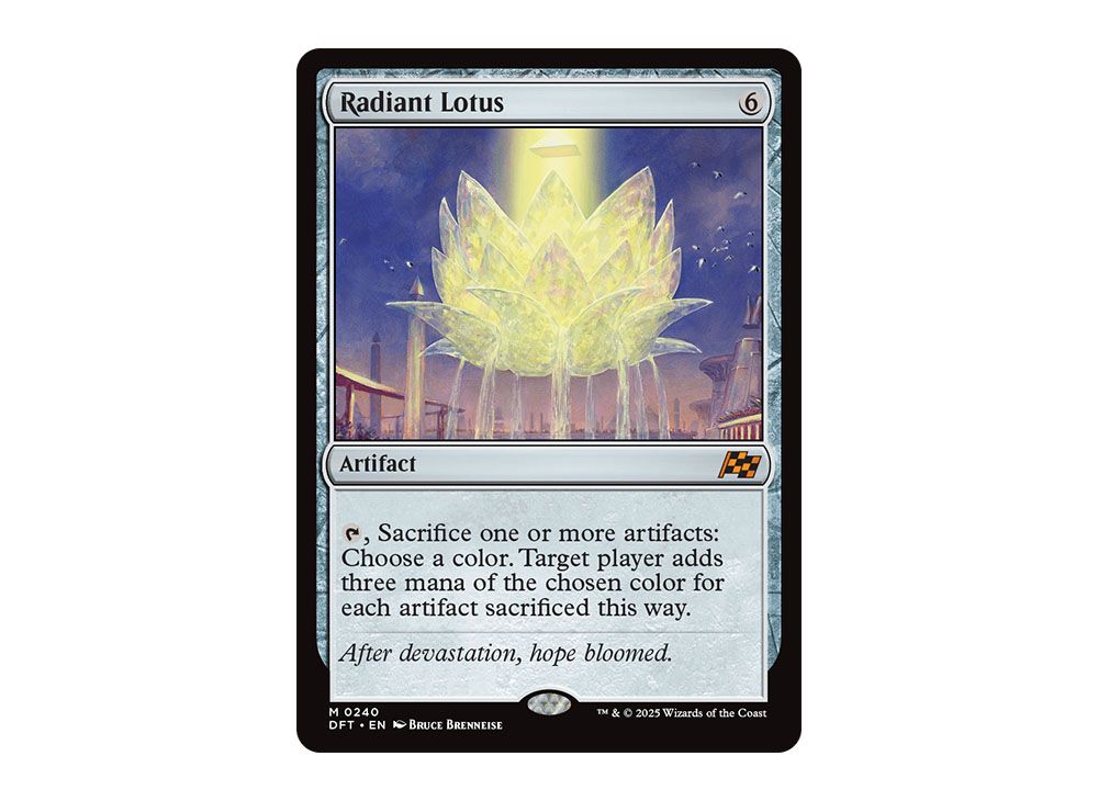 Radiant Lotus M :Foil [DFT 0240] [EN](Aetherdrift) | SNKRDUNK