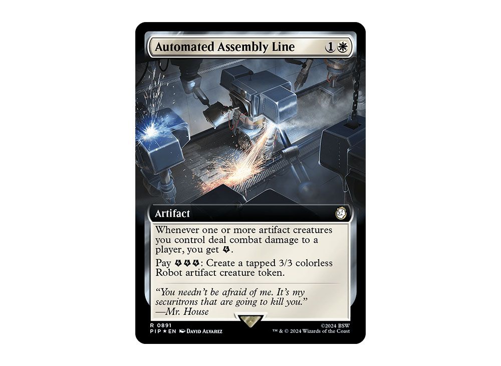 Automated Assembly Line R :Foil [PIP 0891] [EN](Fallout) | SNKRDUNK