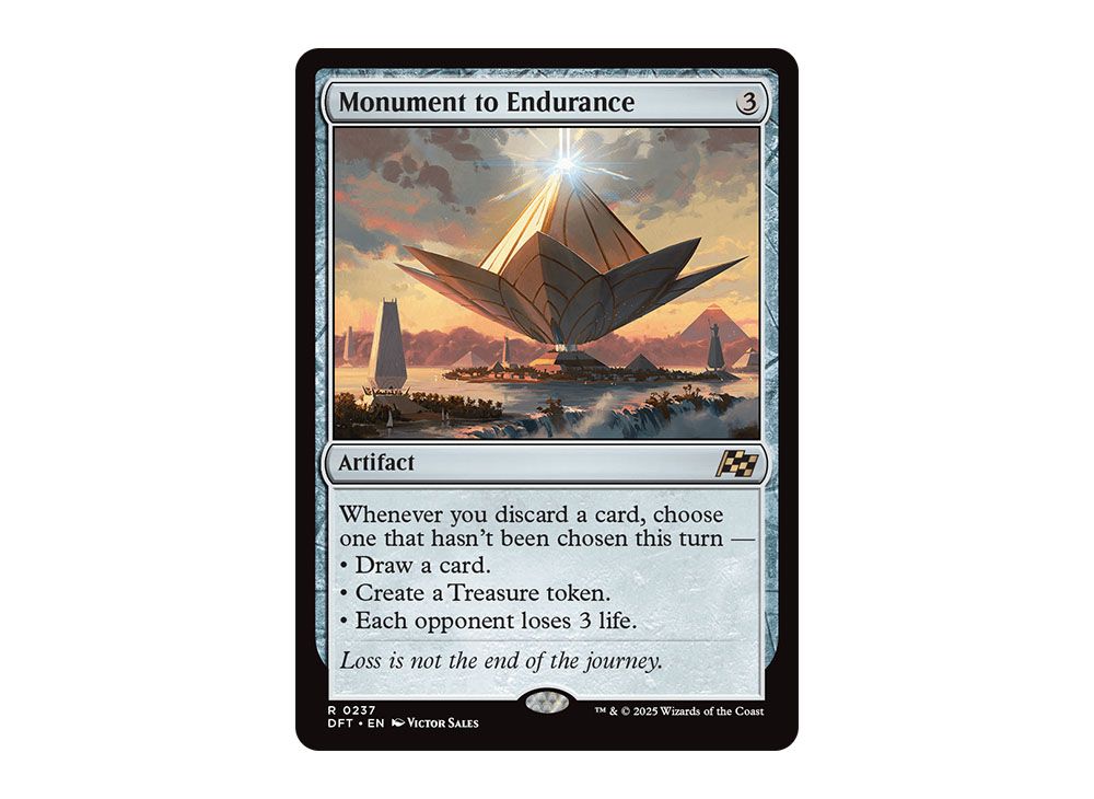 Monument to Endurance R :Foil [DFT 0237] [EN](Aetherdrift) | SNKRDUNK