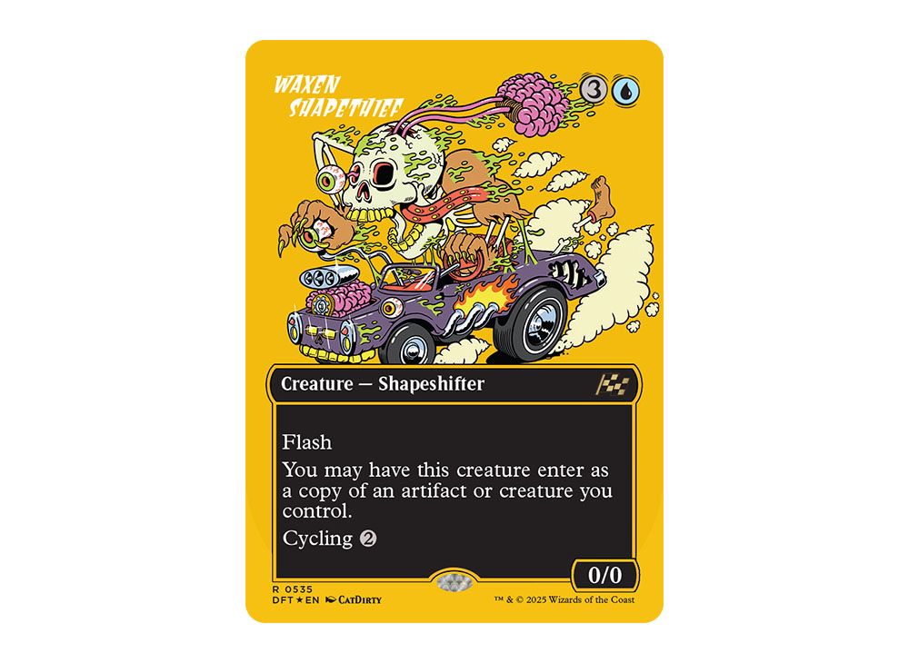 Waxen Shapethief R :Foil [DFT 0535] [EN](Aetherdrift) | SNKRDUNK
