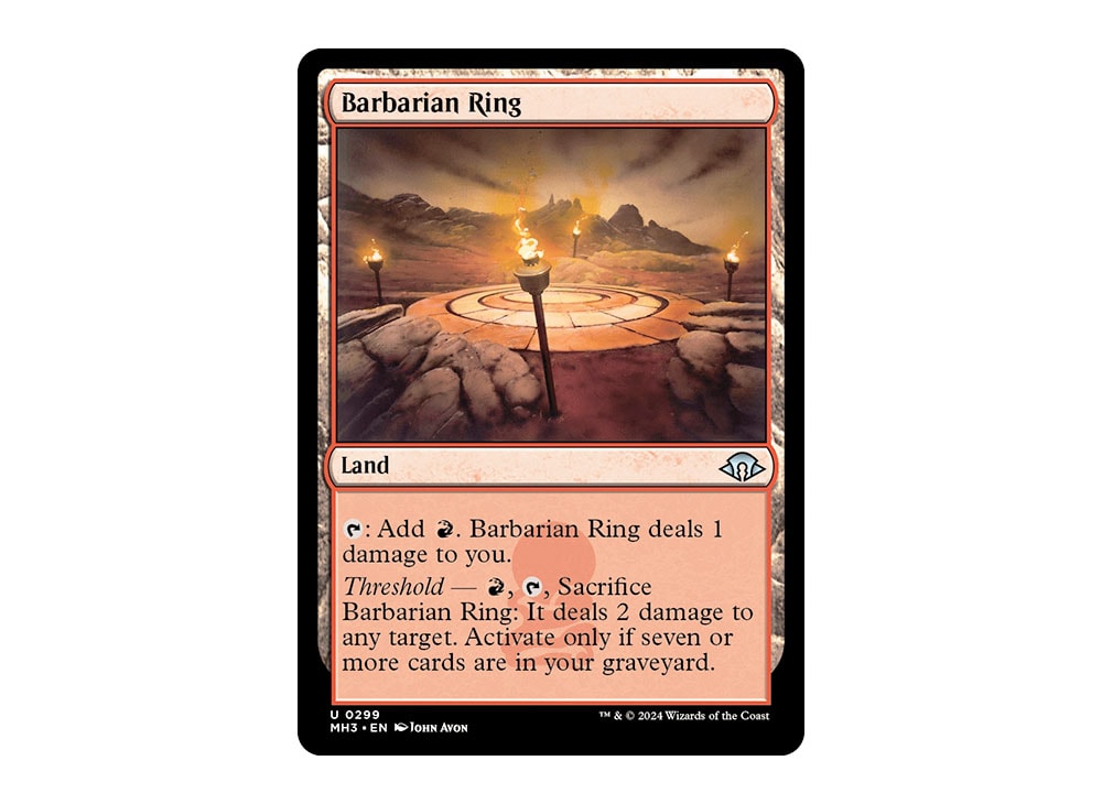 Barbarian Ring U :Foil [MH3 0299] [EN](Modern Horizons 3) | SNKRDUNK