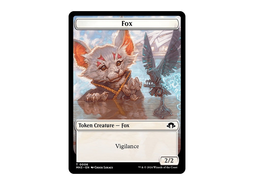 Fox Token T :Foil [MH3 0006] [EN](Modern Horizons 3) | SNKRDUNK