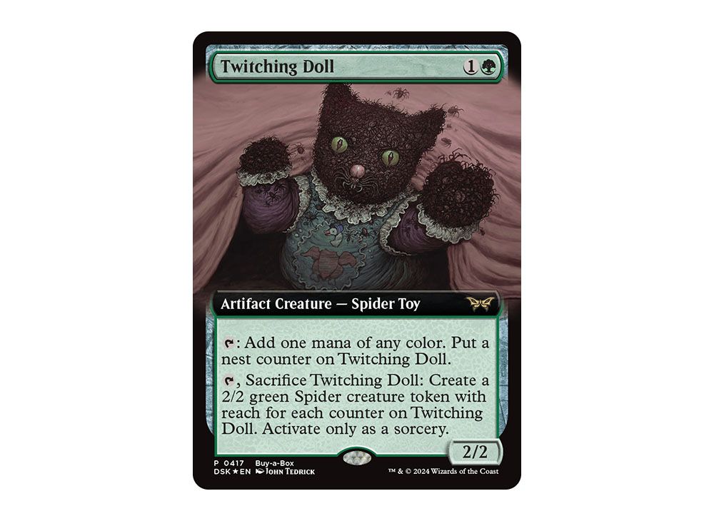 Twitching Doll R :Foil [DSK 0417] [EN](Duskmourn : House of Horror ...