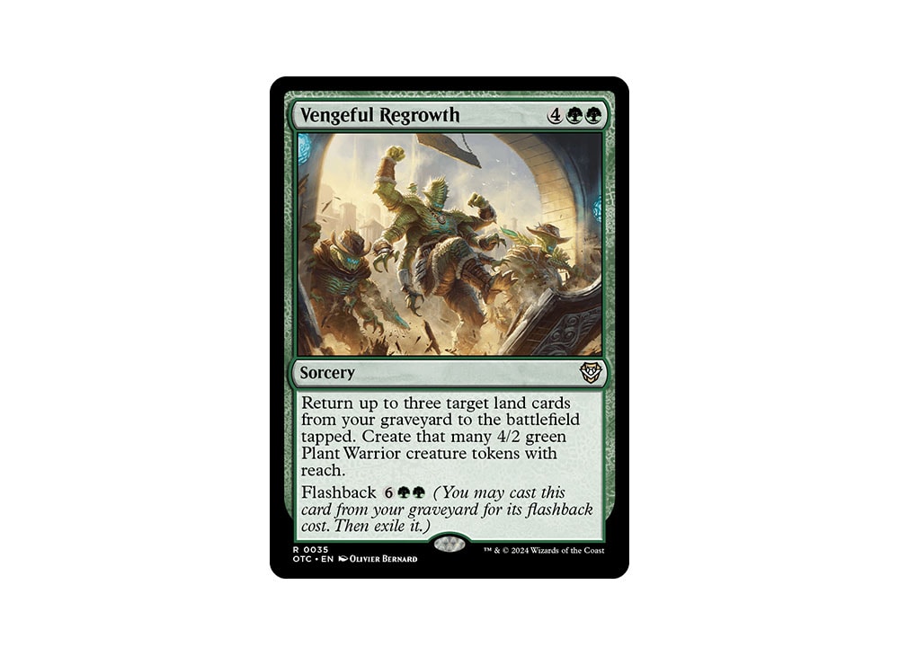 Vengeful Regrowth R [OTC 0035] [EN](Outlaws of Thunder Junction) | SNKRDUNK