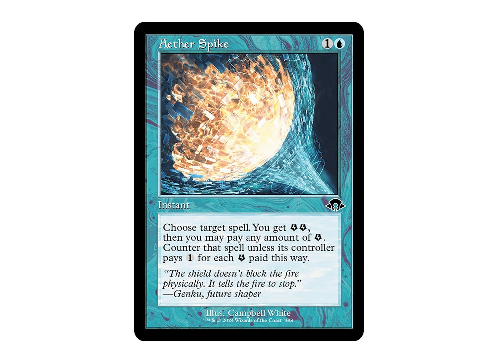 Aether Spike C :Foil :Retro Frame [MH3 398] [EN](Modern Horizons 3 ...