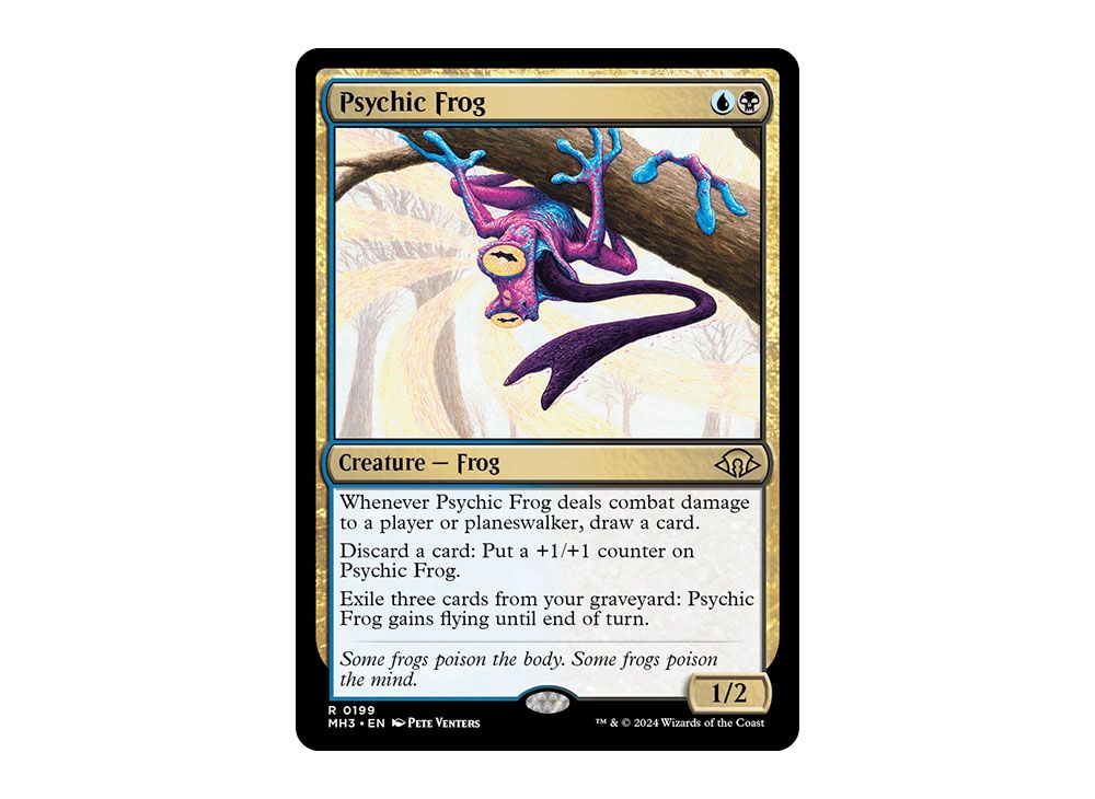 Psychic Frog R :Foil [MH3 0199] [EN](Modern Horizons 3) | SNKRDUNK