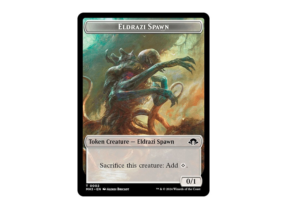 Eldrazi Spawn Token / Eldrazi Scion T [MH3 0002] [EN](Modern Horizons 3 ...