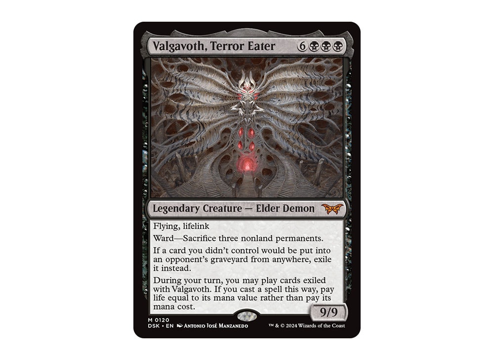 Valgavoth Terror Eater M :Foil [DSK 0120] [EN](Duskmourn : House of ...