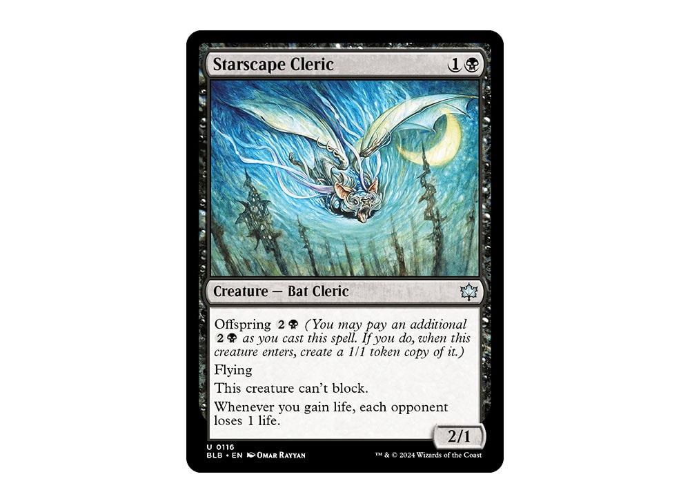 Starscape Cleric U :Foil [BLB 0116] [EN](Bloomburrow) | SNKRDUNK