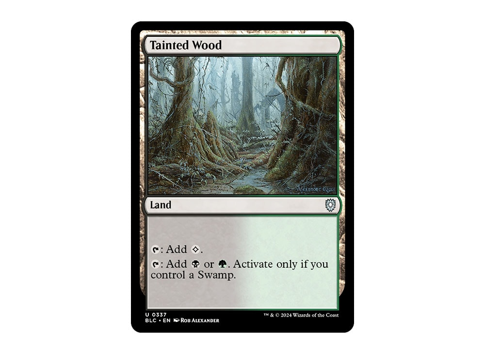 Tainted Wood U [BLC 0337] [EN](Bloomburrow) | SNKRDUNK
