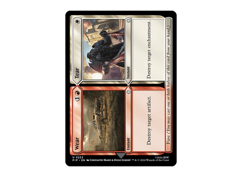 Wear // Tear U :Foil [PIP 0222] [EN](Fallout) | SNKRDUNK