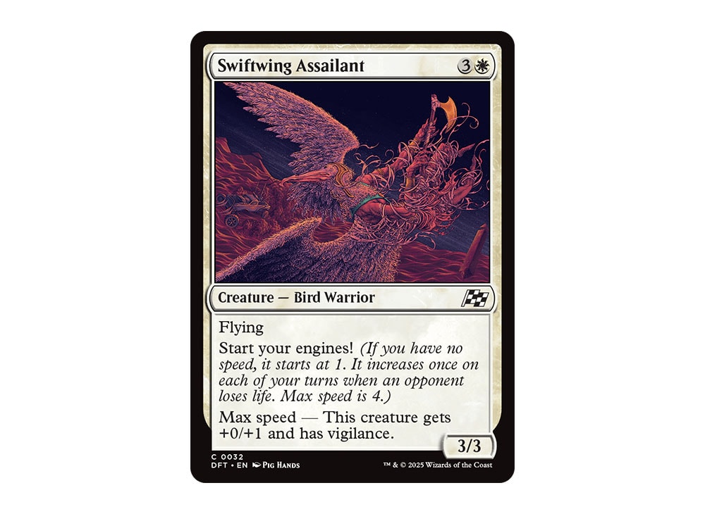 Swiftwing Assailant C :Foil [DFT 0032] [EN](Aetherdrift) | SNKRDUNK