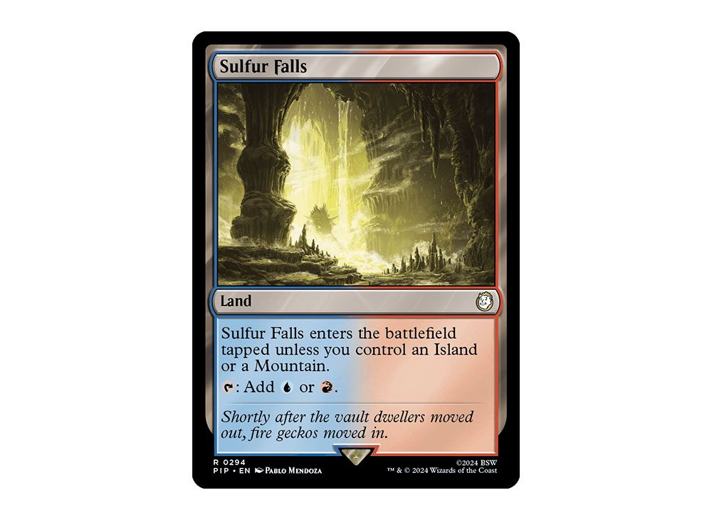 Sulfur Falls R :Foil [PIP 0294] [EN](Fallout) | SNKRDUNK