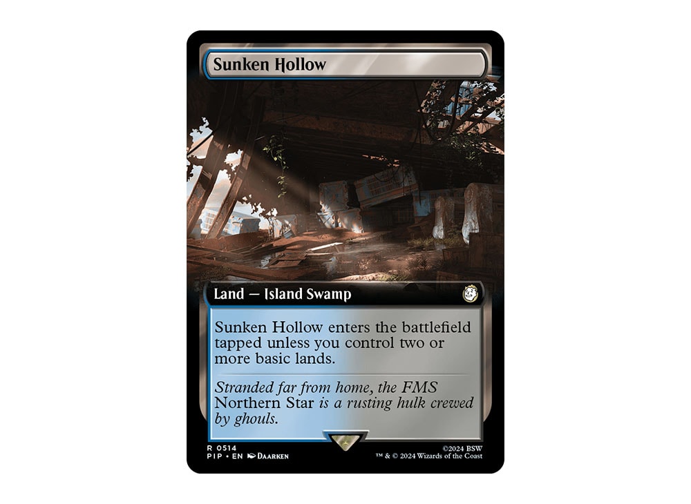 Sunken Hollow R :Foil [PIP 0514] [EN](Fallout) | SNKRDUNK
