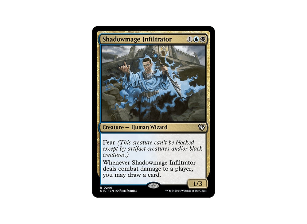 Shadowmage Infiltrator R [OTC 0240] [EN](Outlaws of Thunder Junction ...