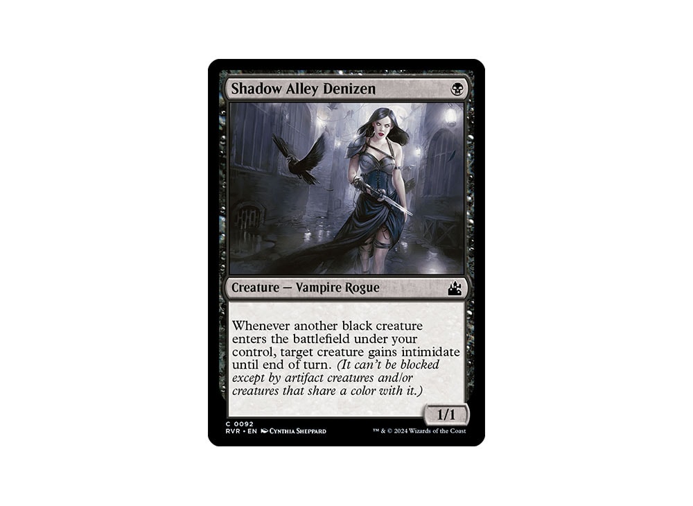 Shadow Alley Denizen C :Foil [RVR 0092] [EN](Ravnica Remastered) | SNKRDUNK