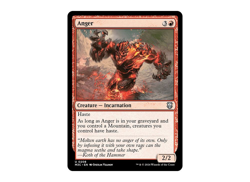 Anger U :Foil [M3C 0208] [EN](Modern Horizons 3) | SNKRDUNK