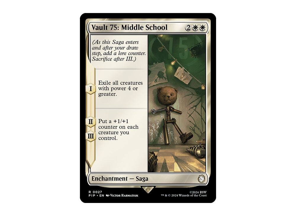 Vault 75: Middle School R :Foil [PIP 0027] [EN](Fallout) | SNKRDUNK