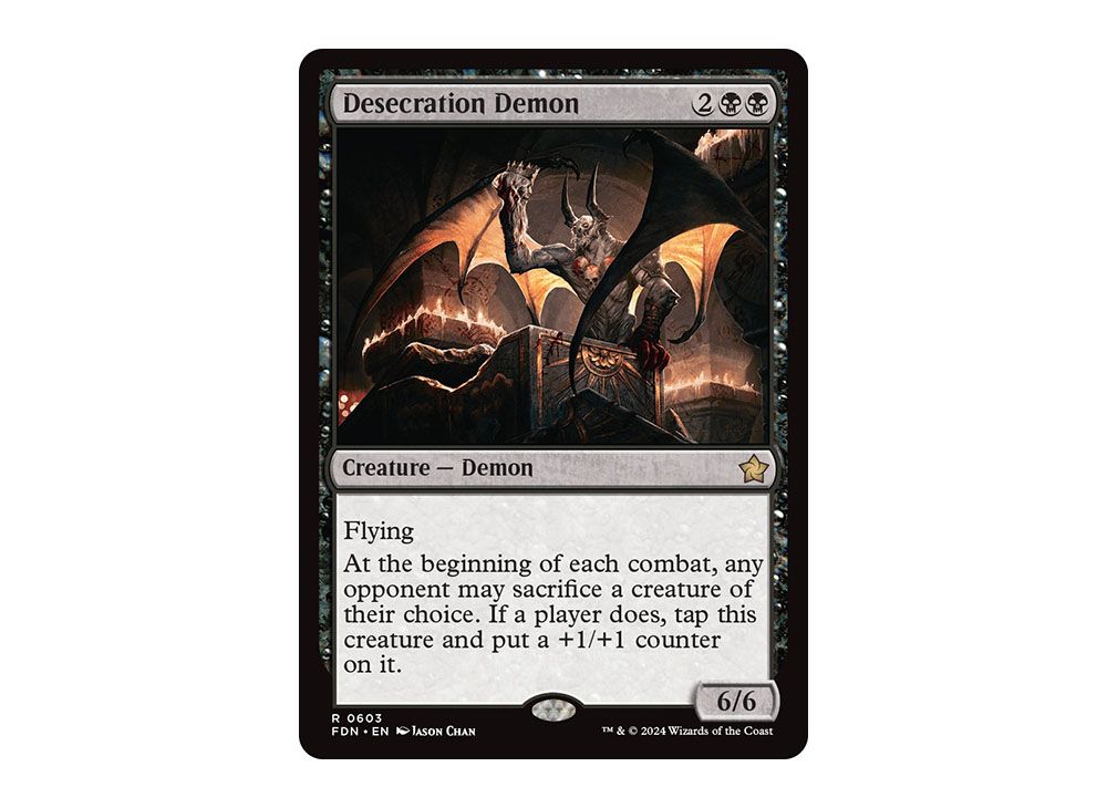 Desecration Demon R [FDN 0603] [EN](Foundations) | SNKRDUNK