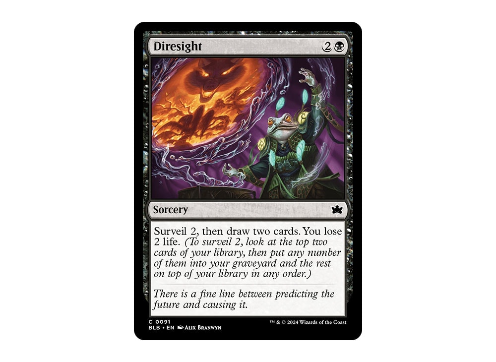 Diresight C :Foil [BLB 0091] [EN](Bloomburrow) | SNKRDUNK
