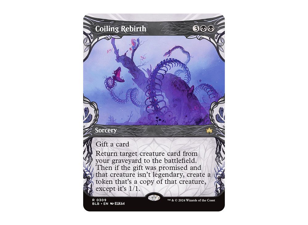 Coiling Rebirth R :Foil [BLB 0309] [EN](Bloomburrow) | SNKRDUNK