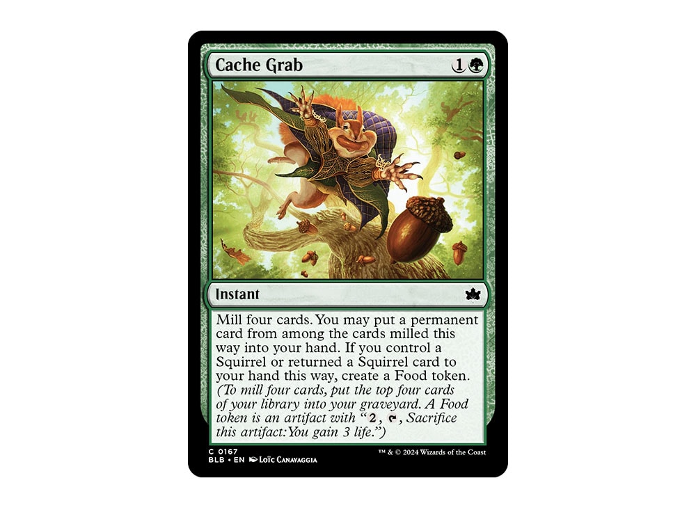 Cache Grab C :Foil [BLB 0167] [EN](Bloomburrow) | SNKRDUNK