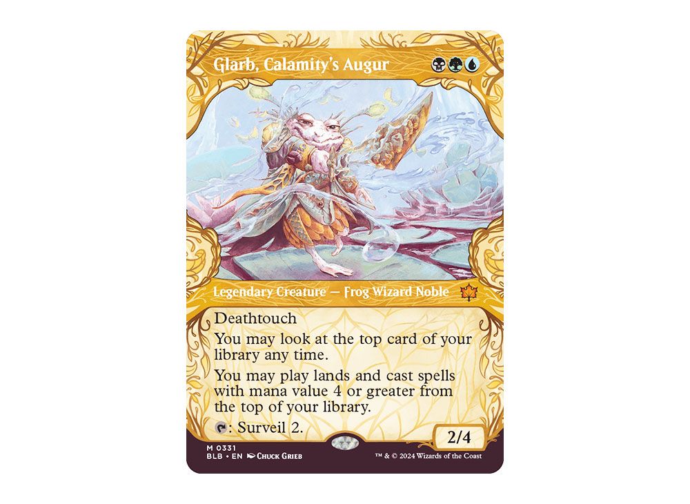 Glarb Calamity's Augur M :Foil [BLB 0331] [EN](Bloomburrow) | SNKRDUNK